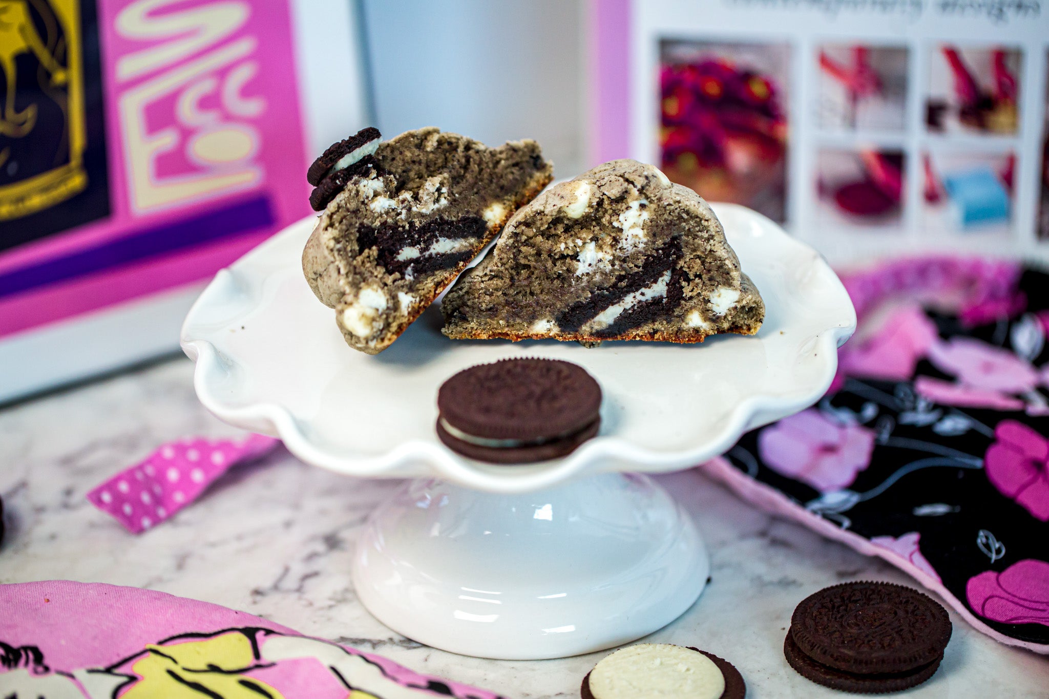 Cookies + Cream Cookie | Queen of Tarts